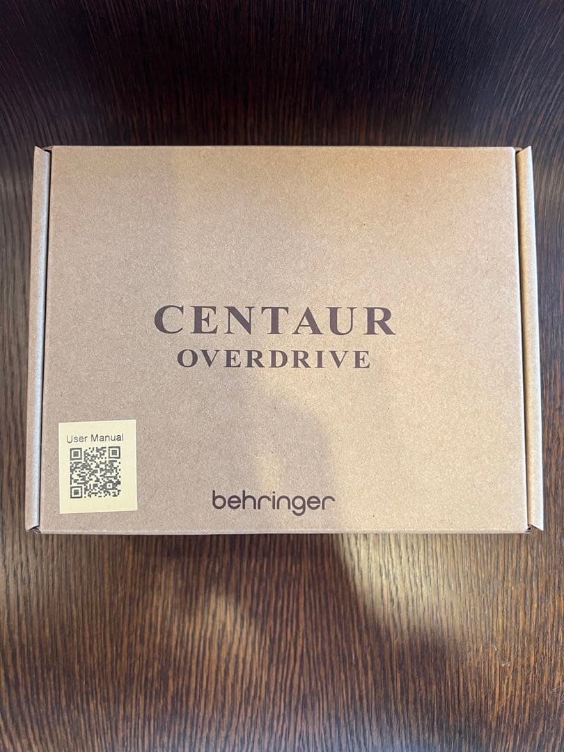 未開封　新品　Behringer Centaur Overdrive ベリンガー