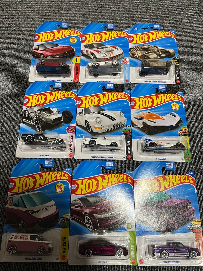 Hot Wheels(ホットウィール)セットA