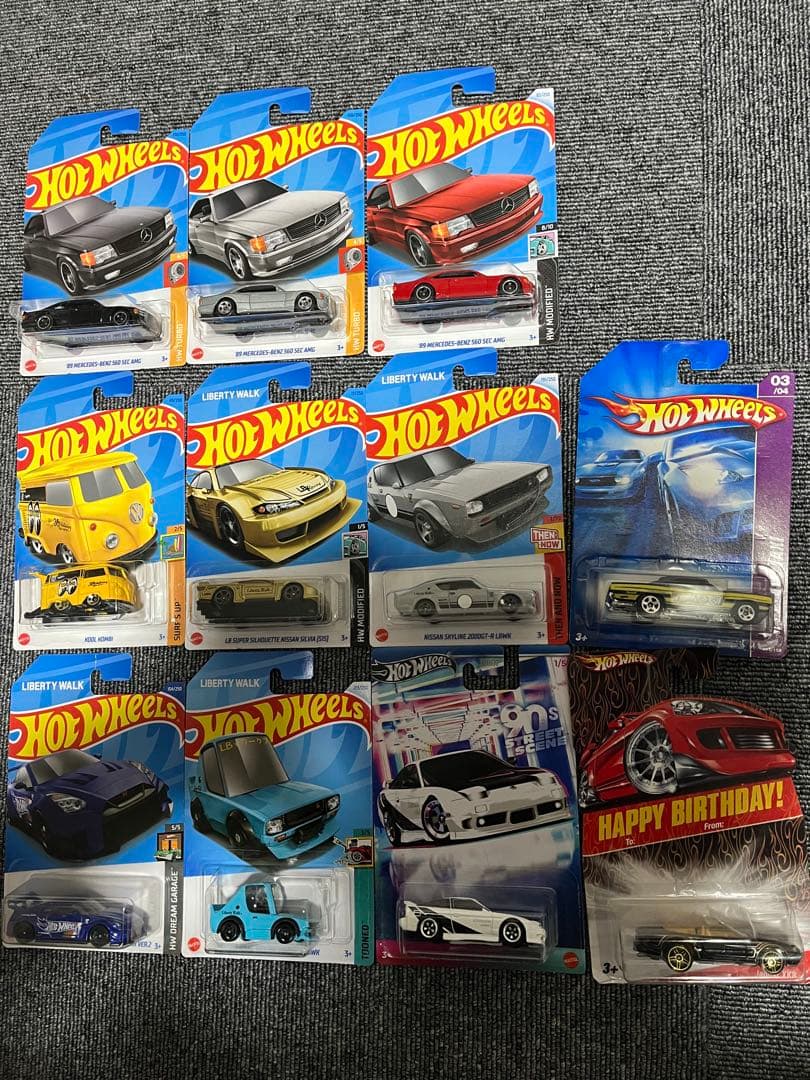 Hot Wheels(ホットウィール)セットA