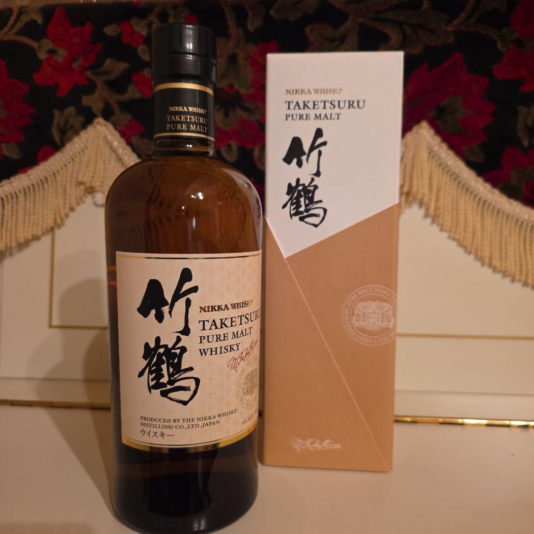 [新品] 入手困難 NIKKA 竹鶴 PURE MALT 最安値 8500円 !