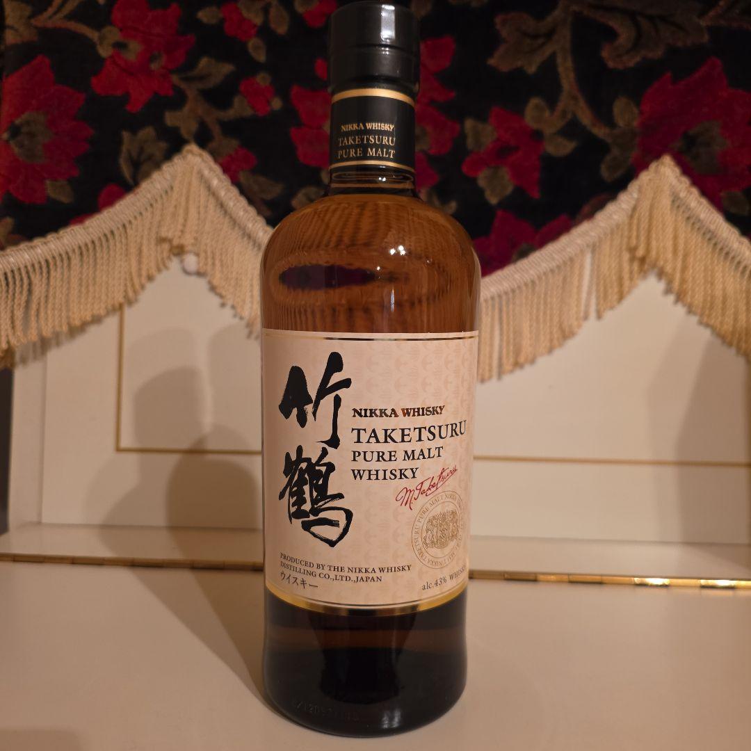[新品] 入手困難 NIKKA 竹鶴 PURE MALT 最安値 8500円 !