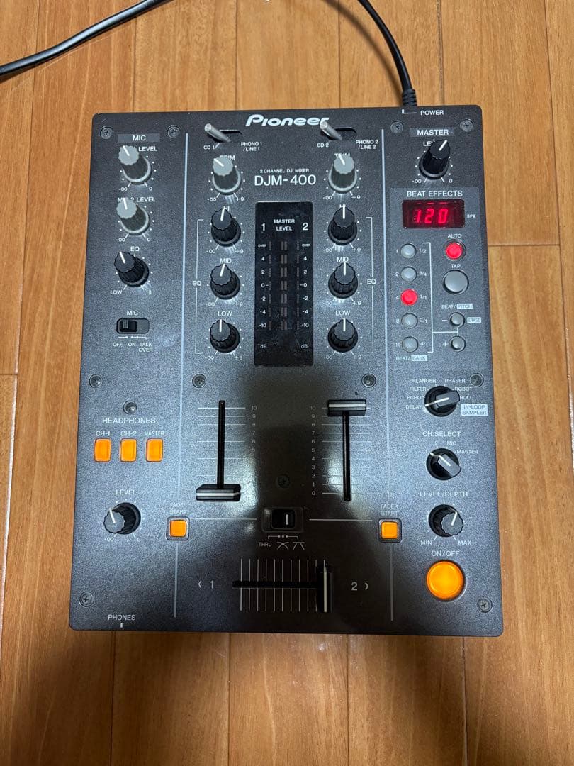 【美品】Pioneer DJM-400 DJミキサー