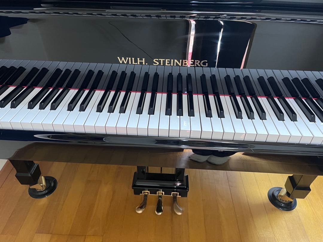 スタインベルグ WILH. STEINBERG グランドピアノ 黒