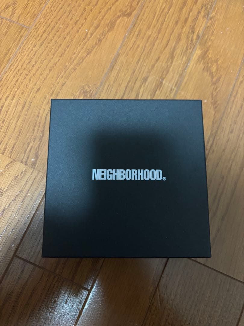 NEIGHBORHOOD 黒 レザー首輪