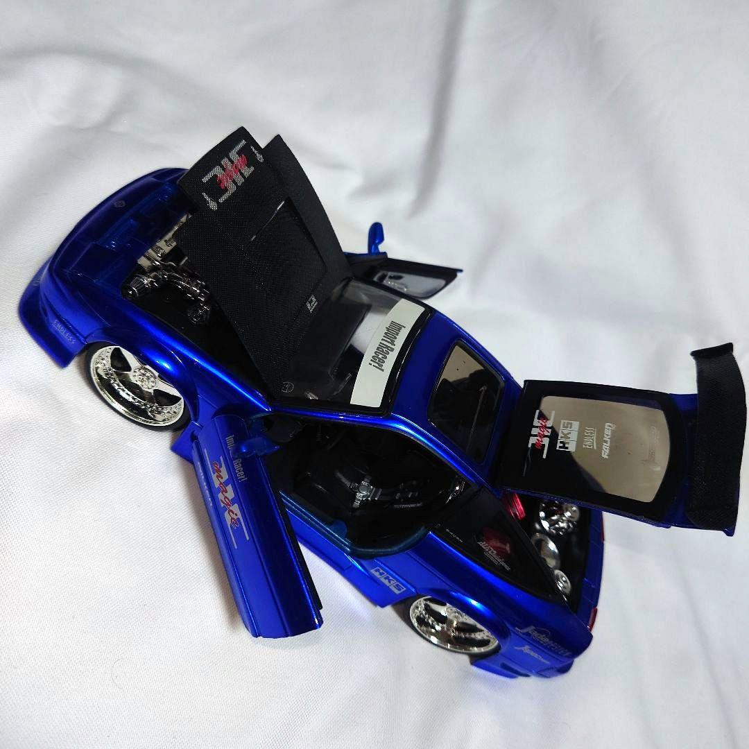 ルース品 Nissan RPS13 240SX 青 1/24 ミニカー JADA