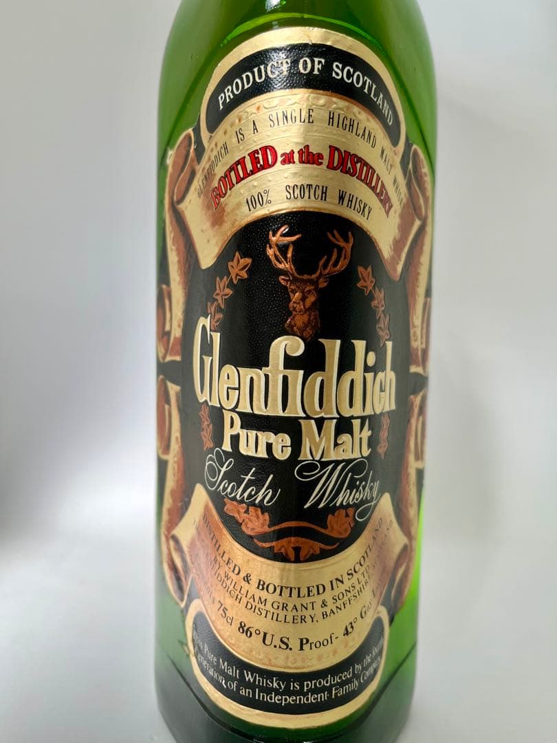 Glenfiddich Pure Malt 760ml 43% 特級・従価表示