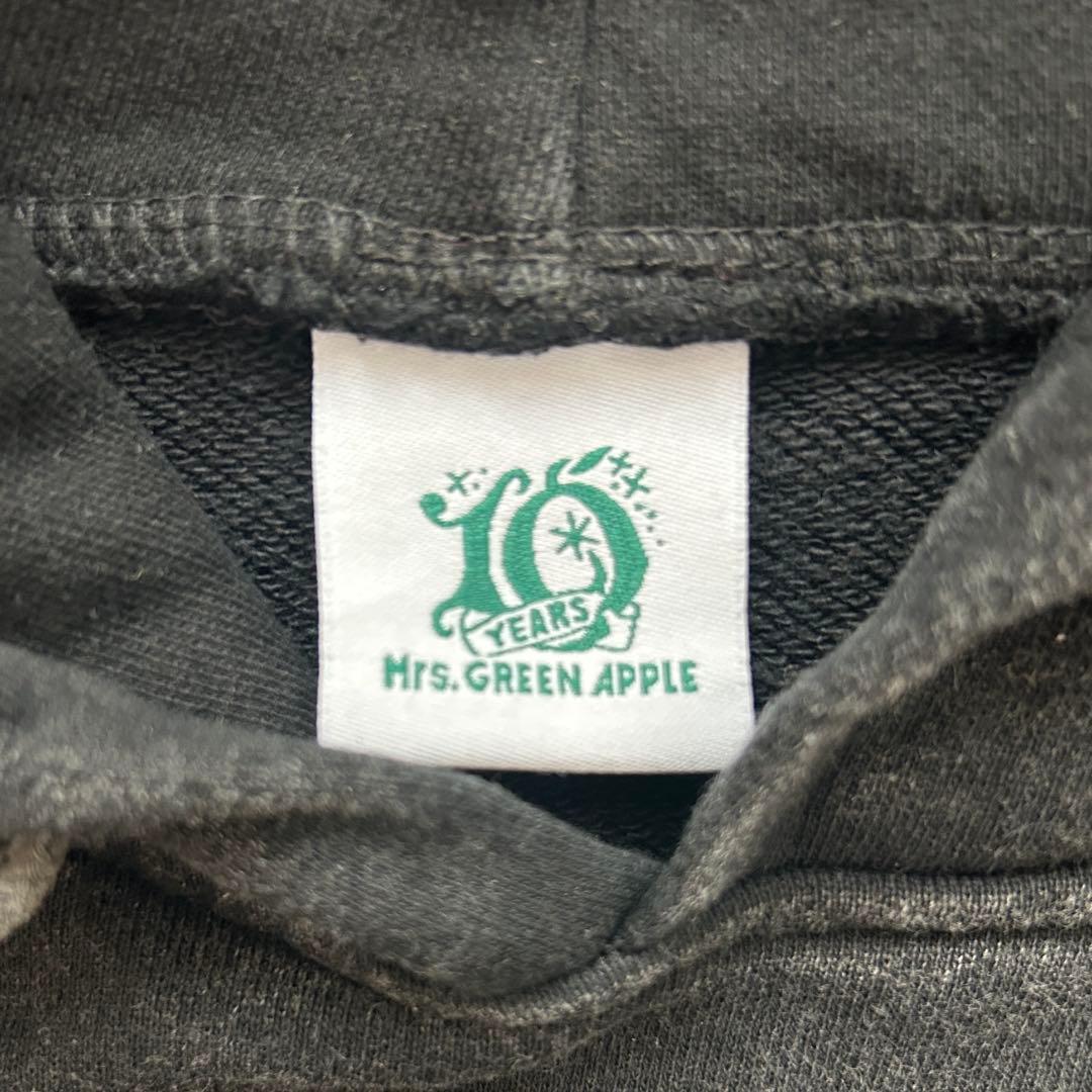 Mrs. GREEN APPLE バベルの塔 フーディ　XL