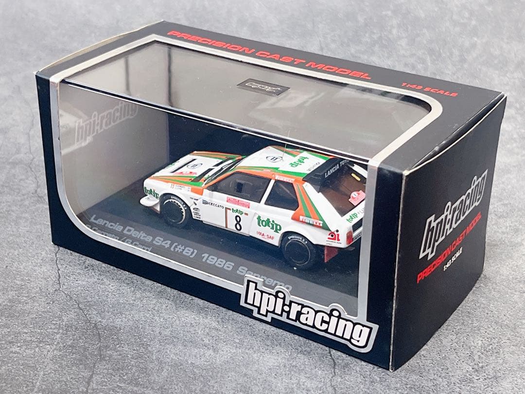 カズ　HPI 1/43 Lancia Delta ランチア デルタ S4