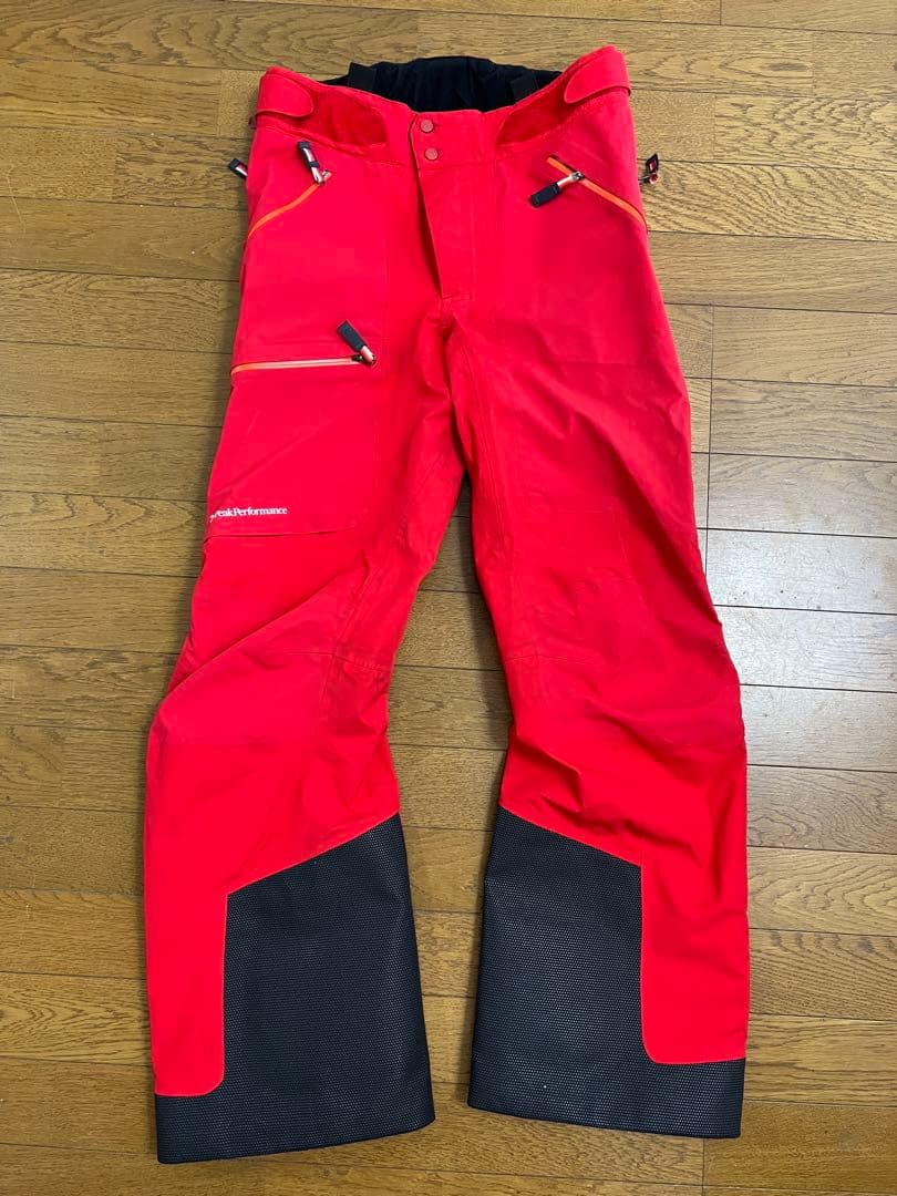 Peak performance GORE-TEX Proレッド スキーパンツ