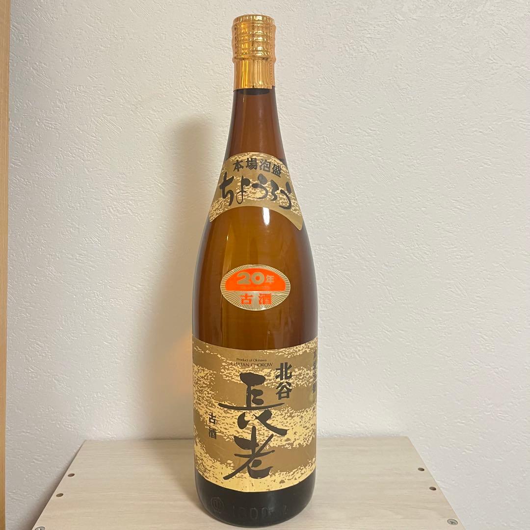 【くーす】古酒　北谷長老　本場泡盛　1800ml