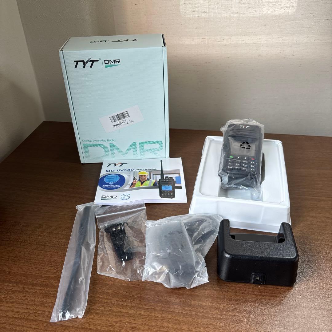 【新品】TYT MD-UV380 DMRデジタルモバイルラジオデュアルバンド