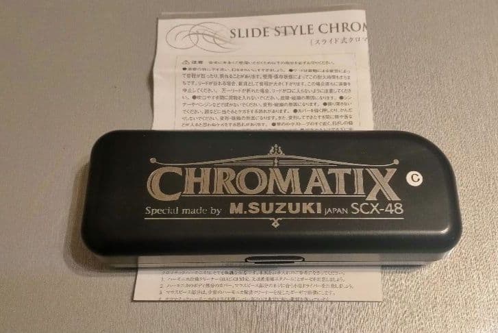 suzuki クロマティックハ−モニカ　scx-48 スライドオイルつき