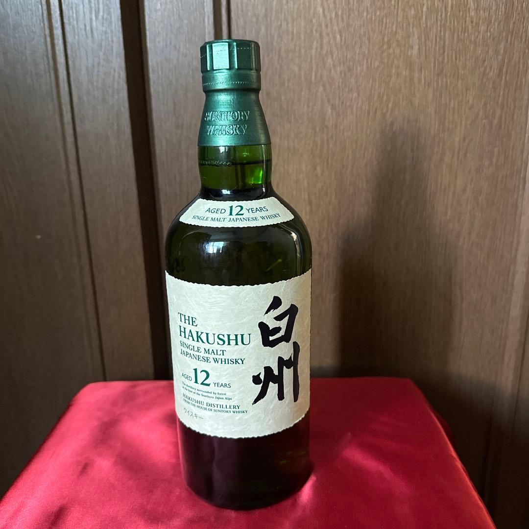 THE HAKUSHU 12年 シングルモルトウイスキー 700ml 箱無し