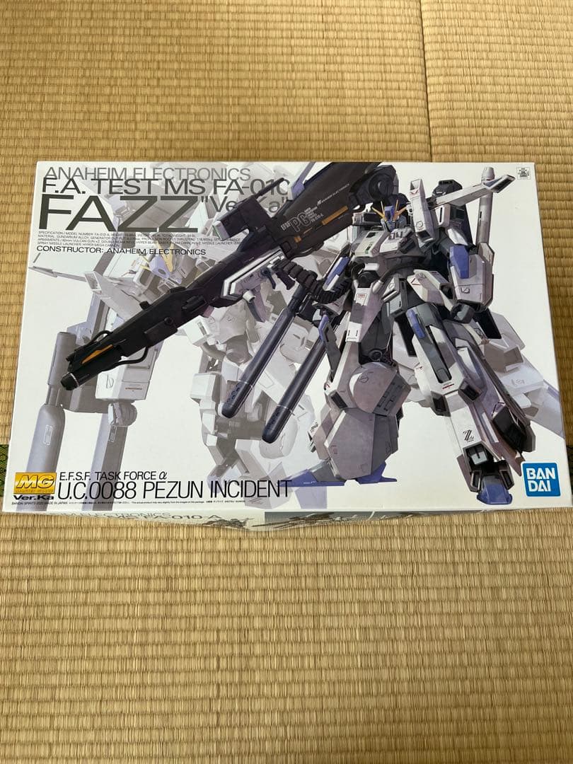 ガンプラ　未組立品　MG FAZZ ver.ka