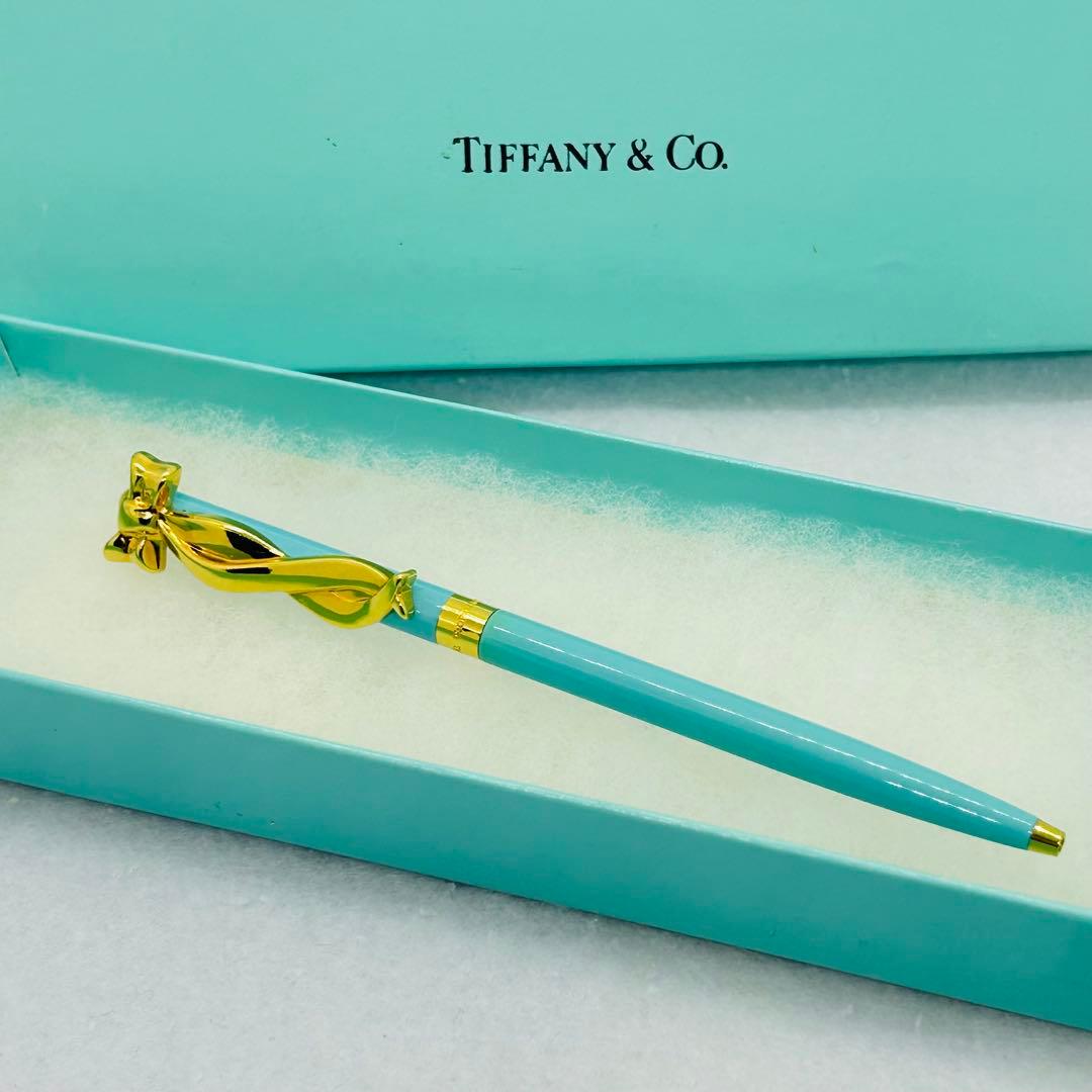 Tiffany&Co. ティファニー ボールペン リボン 箱付き