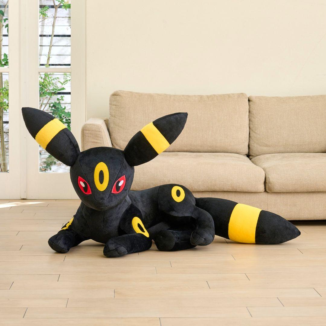 ブラッキー(Umbreon) 寝そべりぬいぐるみ