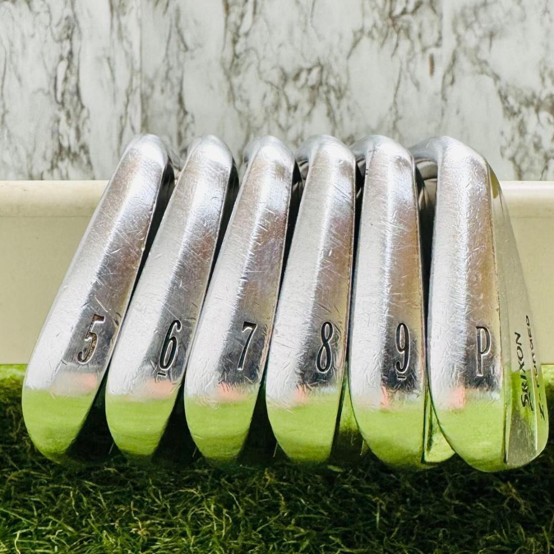 【良品】スリクソン Z-FORGED メンズアイアンセット 6本 スチール S