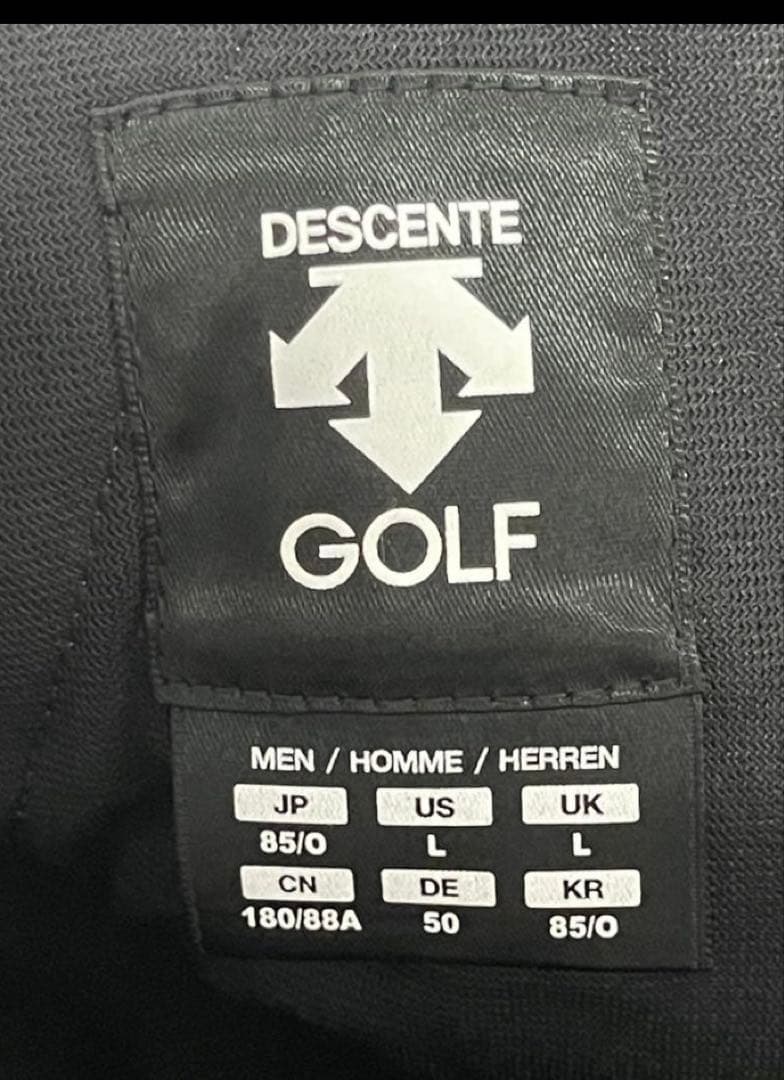 DESCENTE GOLF デサント ゴルフパンツ ダウンパンツ 防寒パンツ