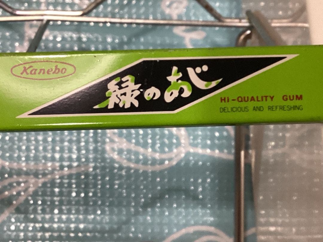 昭和レトロ　カネボウチューイングガム　ディスプレイラック　レア　未使用品　共箱付