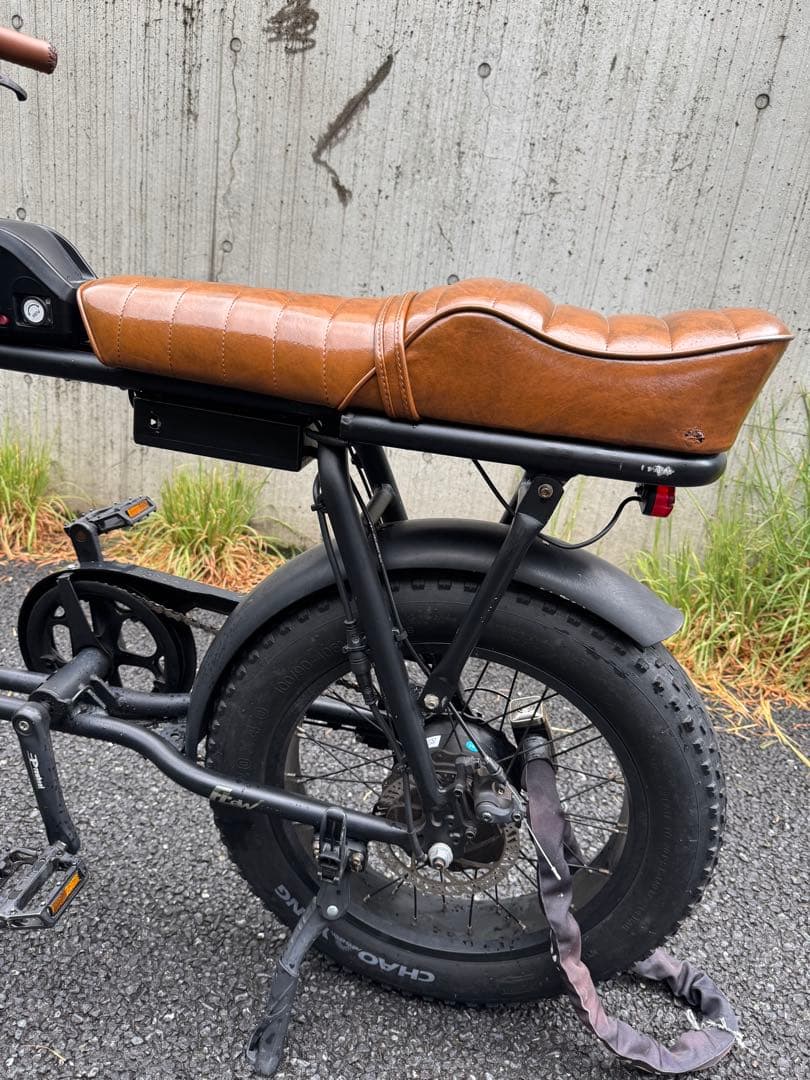 電動アシスト自転車 ブラック　flow bike