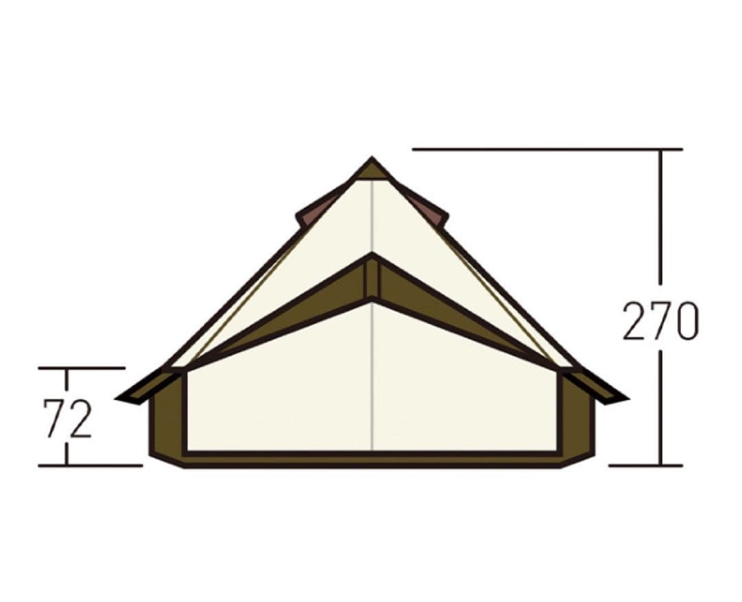 ogawa グロッケ12TC テント