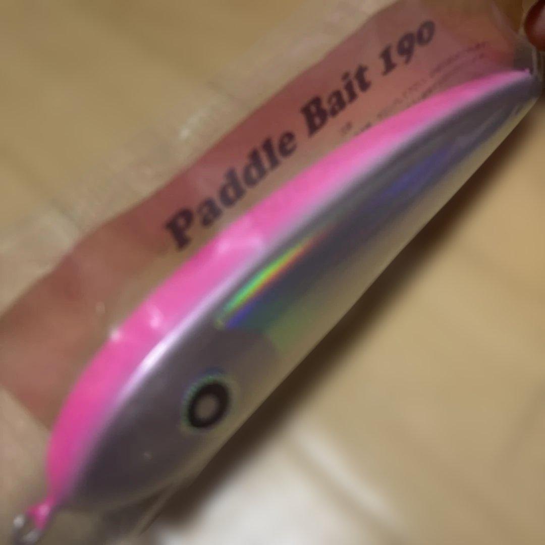 Paddle Bait 190 ローカルスタンダード　シルバー/ピンク