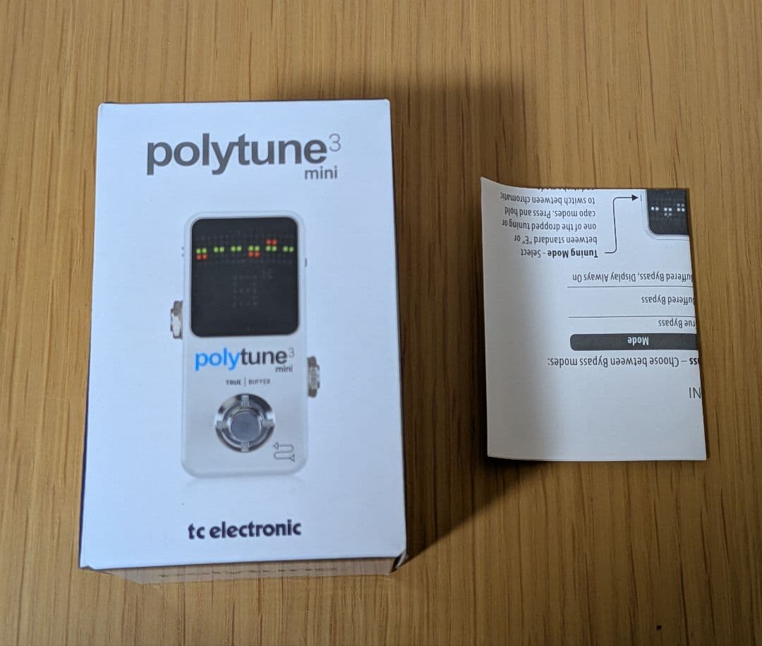 tc electronic polytune 3 mini チューナー