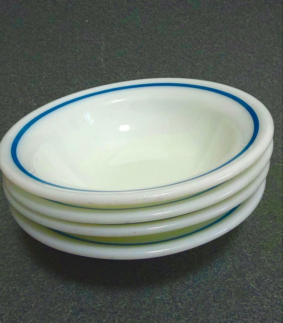 米軍 実物 PYREX ボウル 4枚 ①
