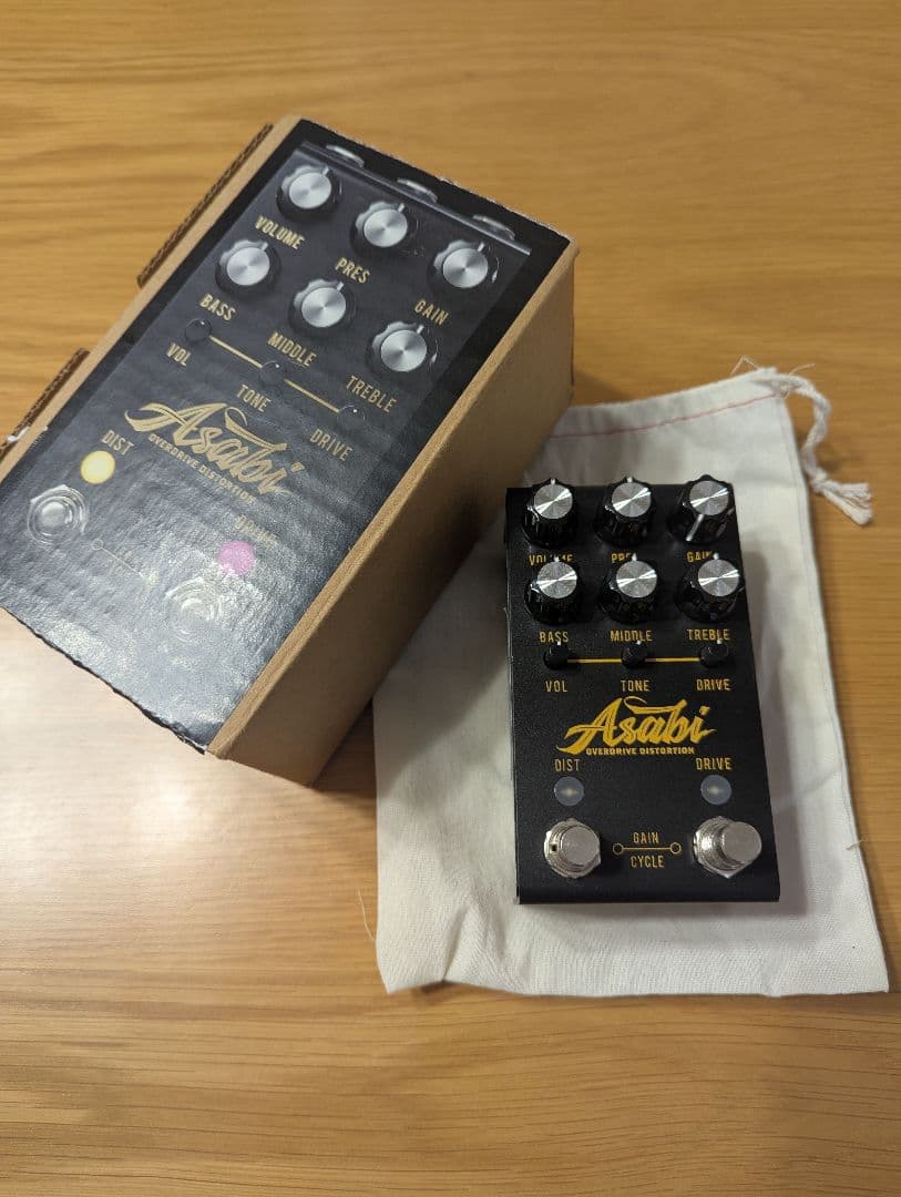 ギター Asabi Overdrive Distortion/jackson audio