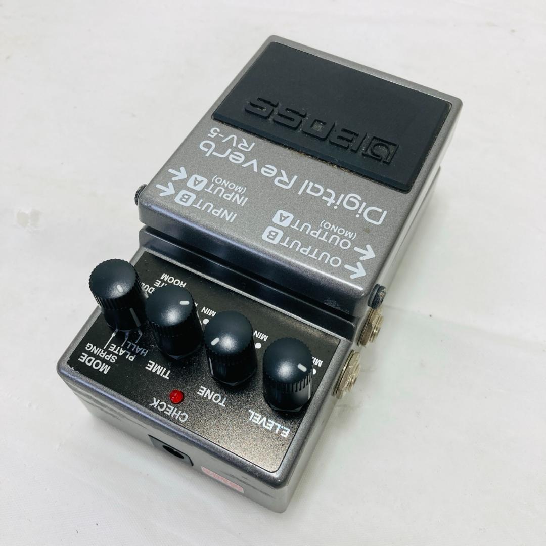 BOSS Digital Reverb RV-5 エフェクター 音出し確認済
