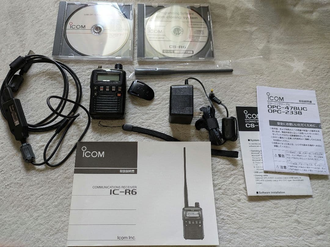ICOM IC-R6 セット
