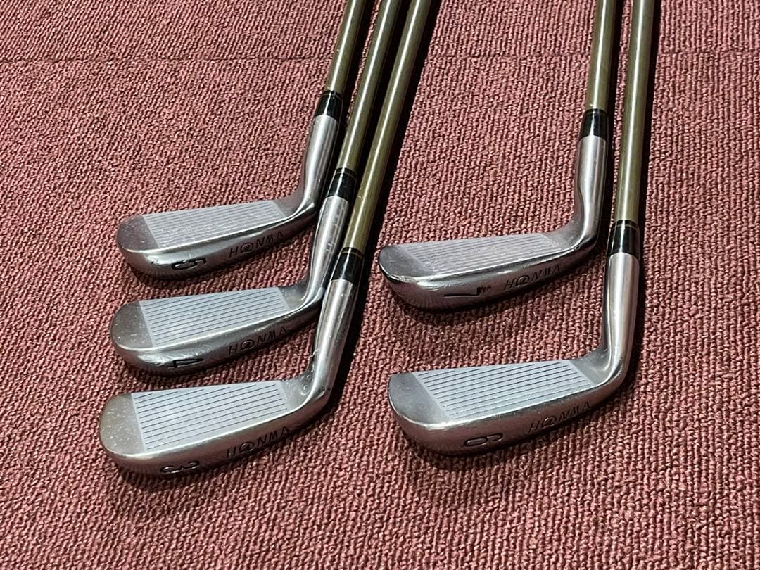 HONMA LB-708 10本セット アイアン 3〜11、S 星4 R-1