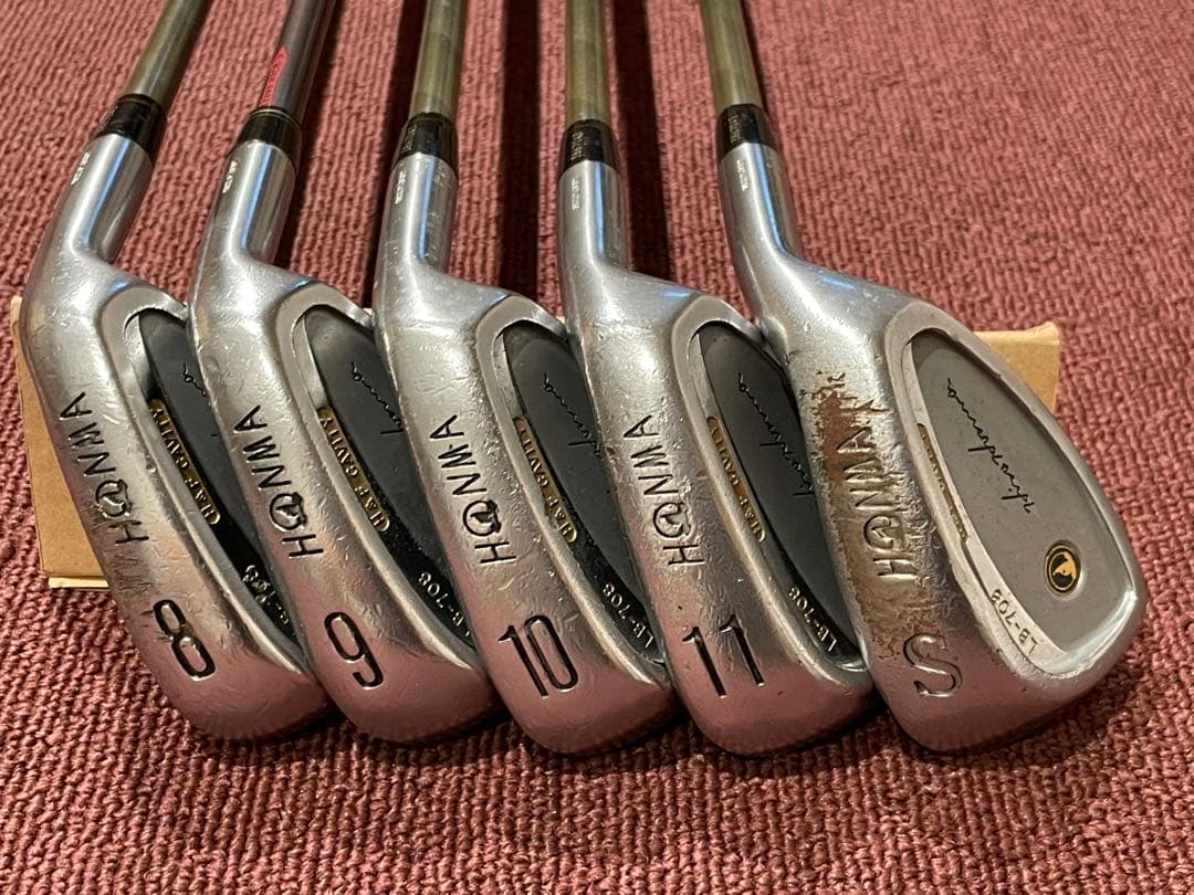 HONMA LB-708 10本セット アイアン 3〜11、S 星4 R-1