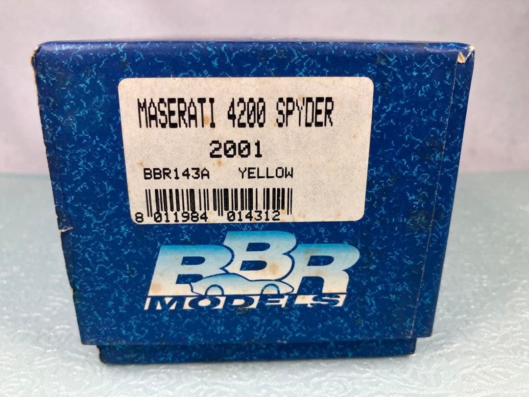 BBR マセラティ　4200 スパイダー2001年　イエロー