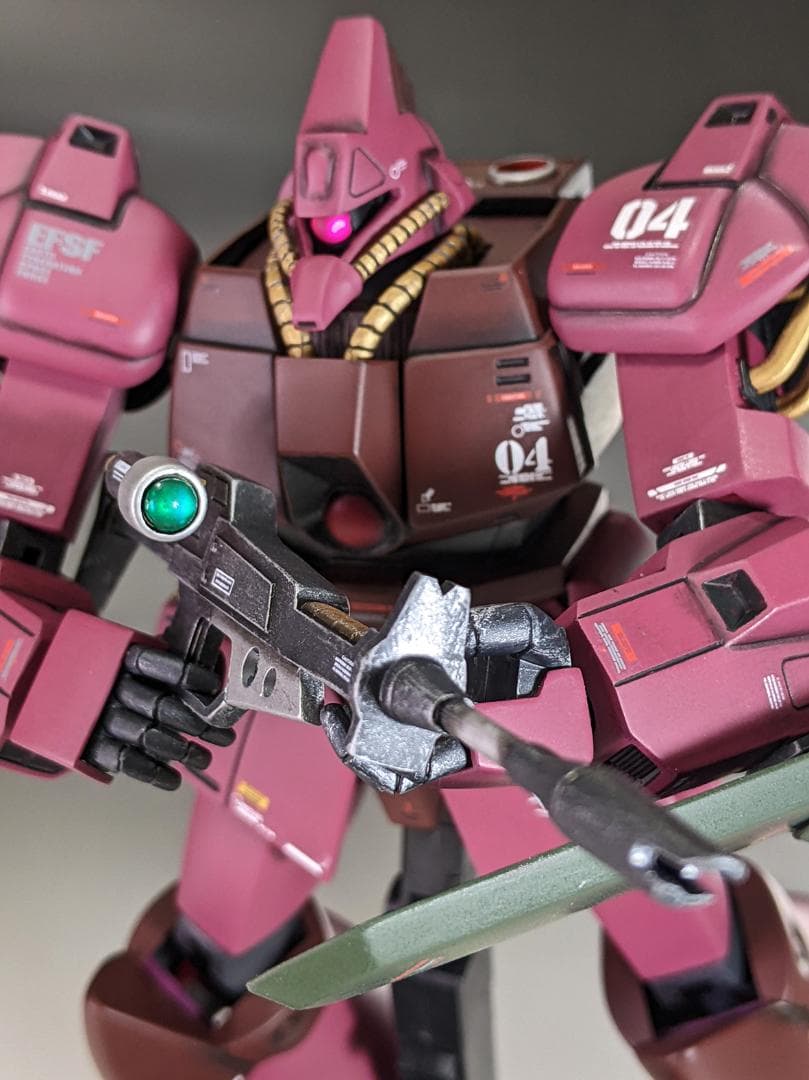 プラモデル　1/100 ガルバルディβ（機動戦士Zガンダム）組立塗装済
