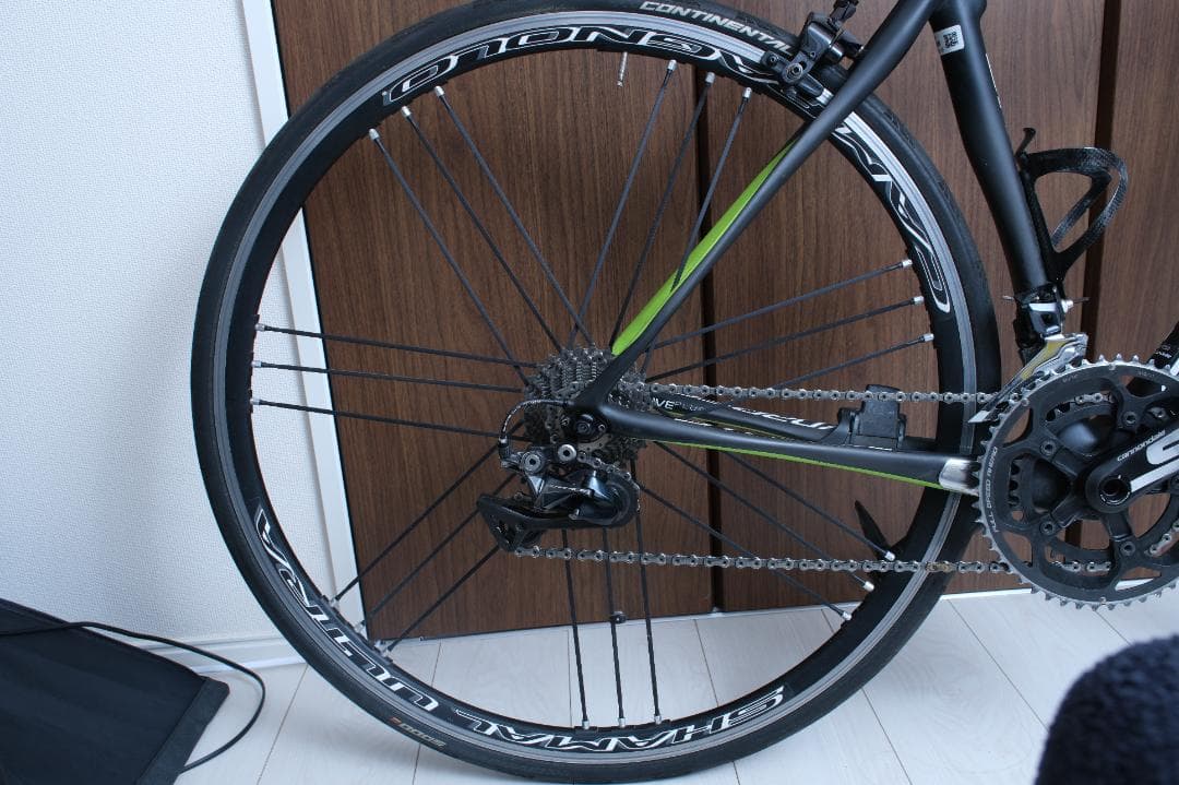 Cannondale Synapse Carbon ホイールコンポカスタム
