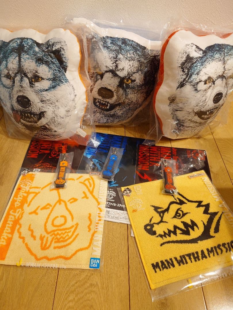一番くじ MAN WITH A MISSION C D E 賞 セット