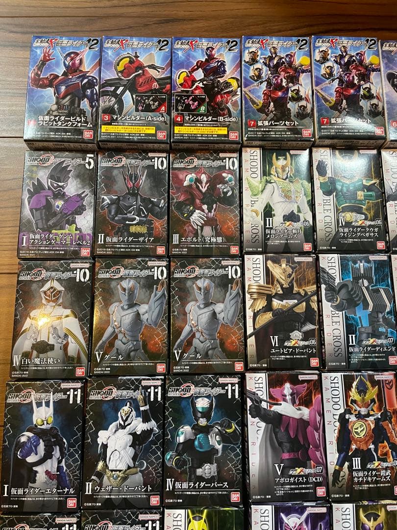 SHODO 掌動 仮面ライダー まとめ売り 57箱 新品未使用 未開封