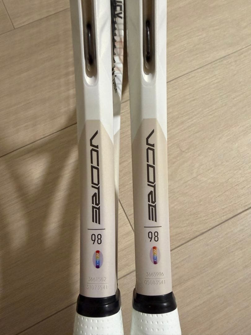 【美品】YONEX Vcore98 G2 マッチペア2本セット