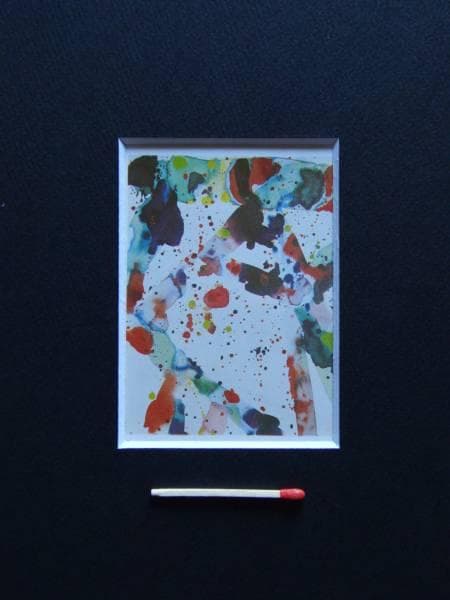 Sam Francis、Untitled 478、希少画集画、新品額装付