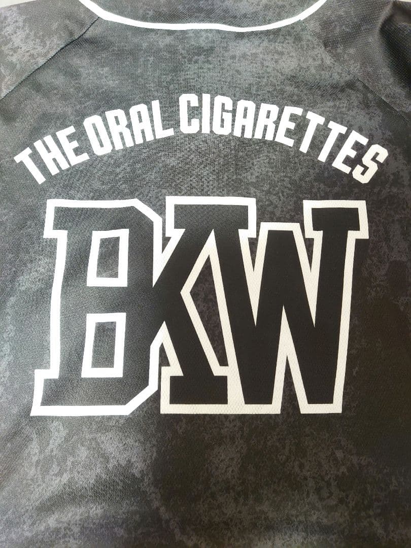 THE ORAL CIGARETTES ベースボールTシャツ ブラック M