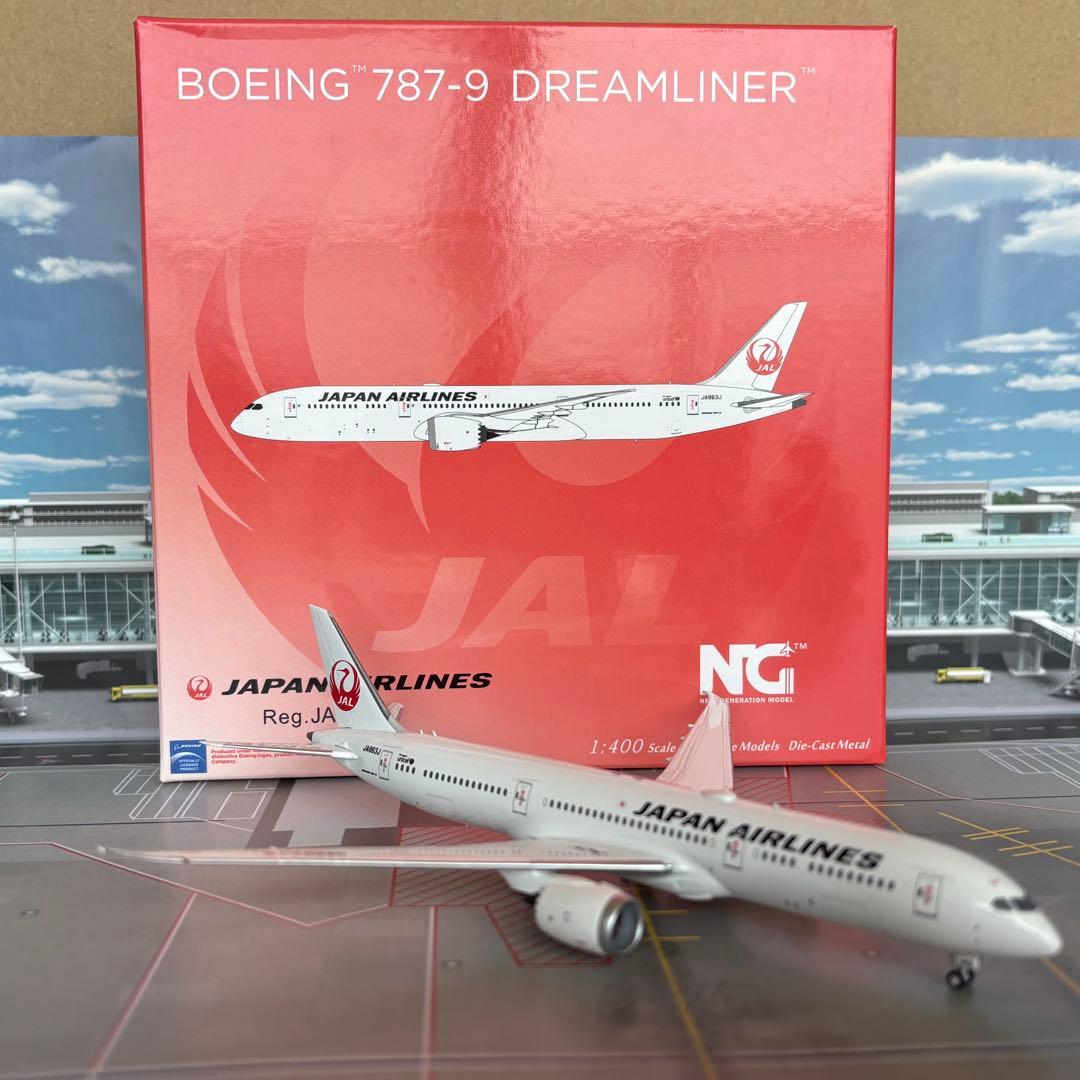 航空機・ヘリコプター 1/400 NG MODEL JAL B787-9
