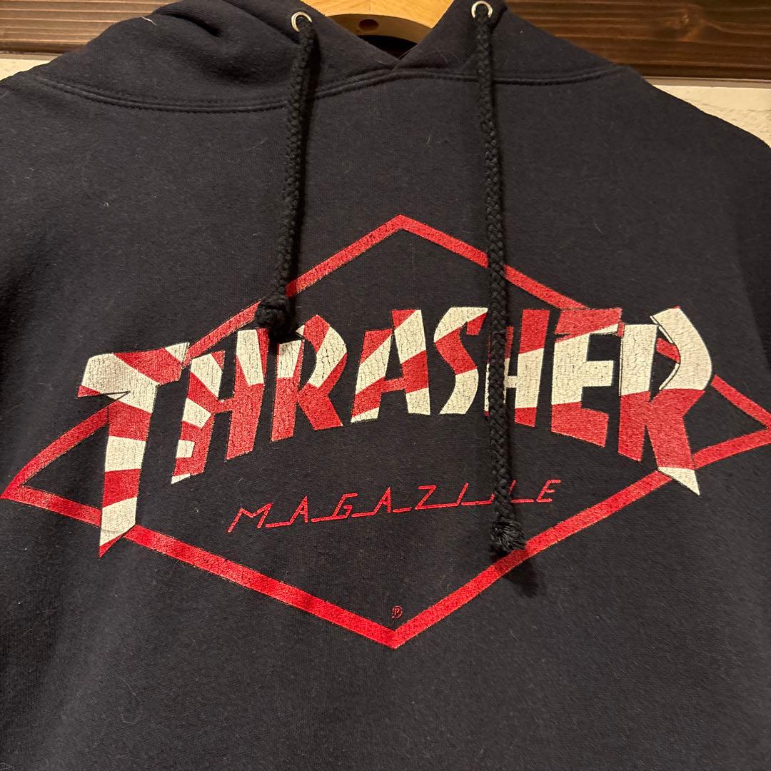 THRASHER JACKSON MATISSE パーカー　ネイビー