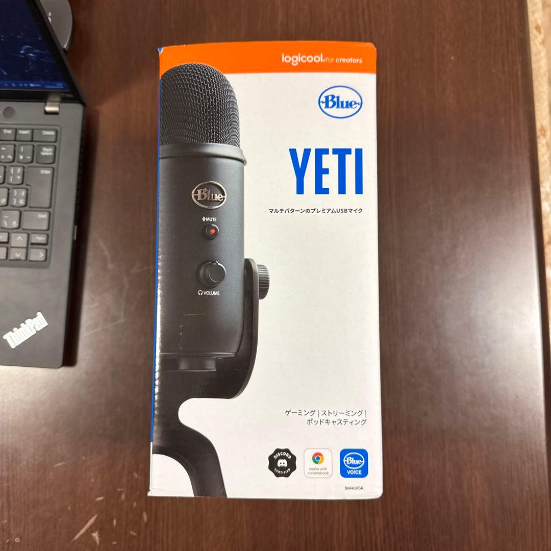 【やま】【美品】Blue Yeti USBコンデンサーマイク