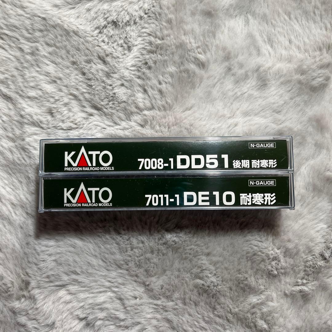 KATO 7008-1 DD51 後期耐寒形7011-1 DE10 耐寒形セット