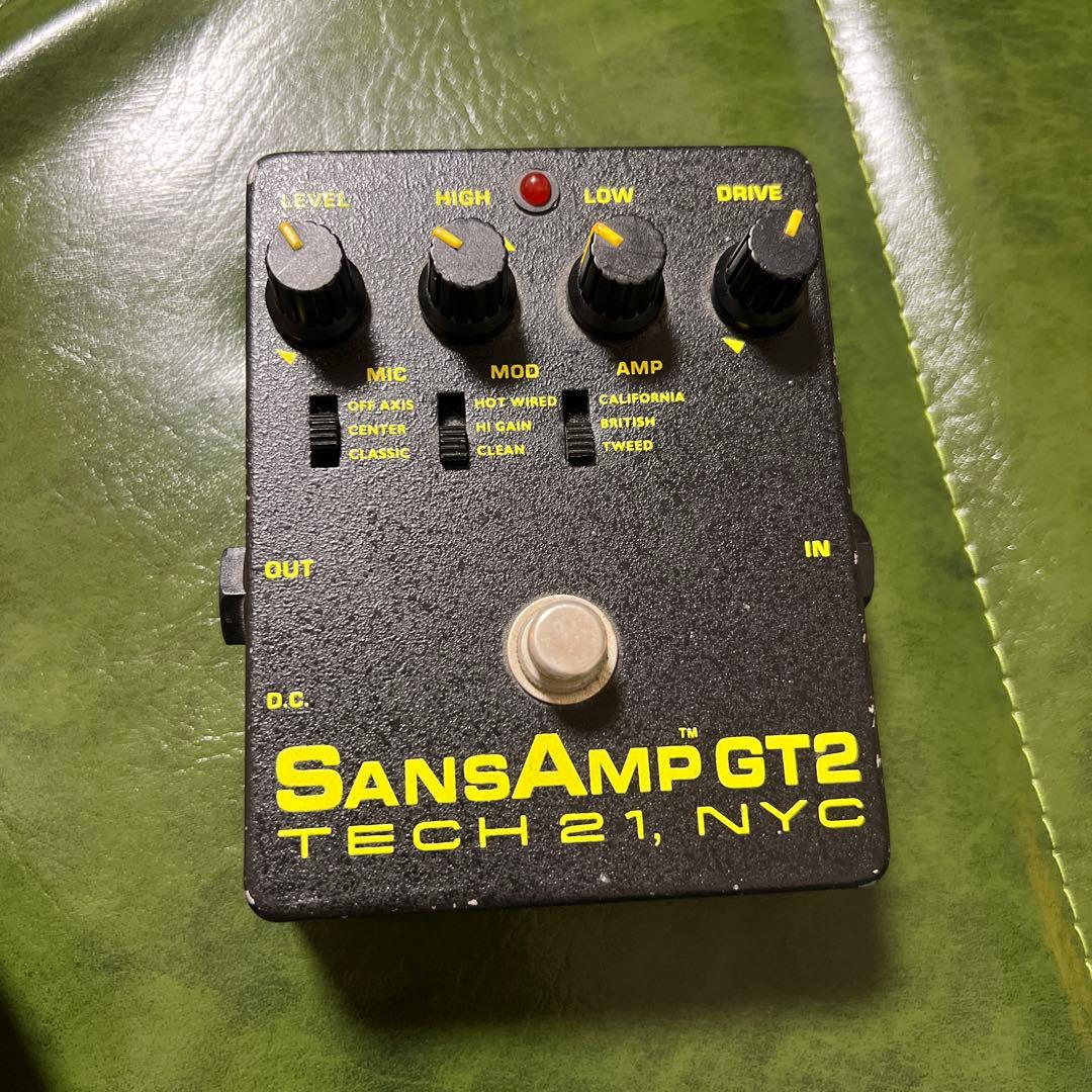 TECH 21 SansAmp GT2 ギターエフェクター