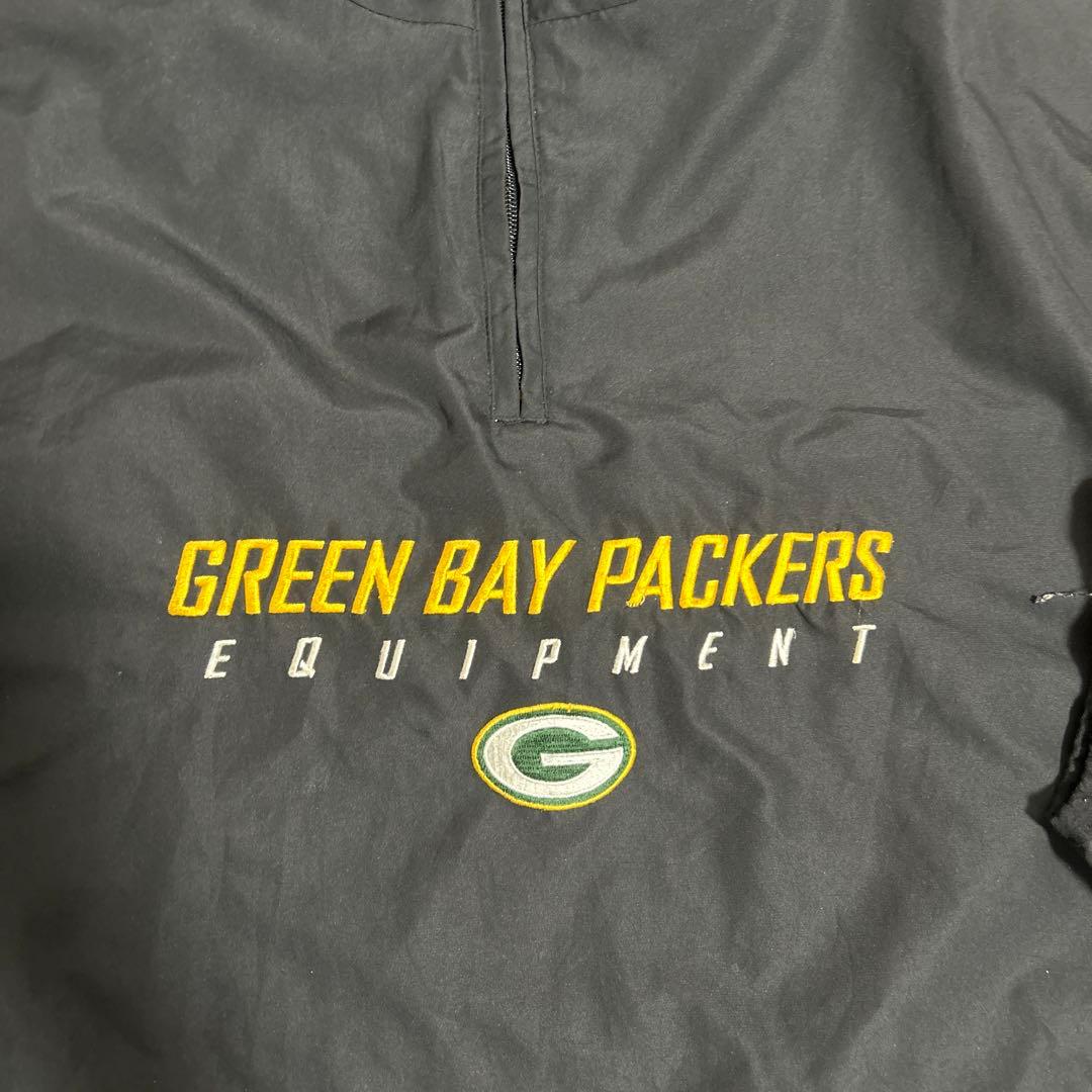 Green Bay Packers Equipment 3XL ハーフジップ