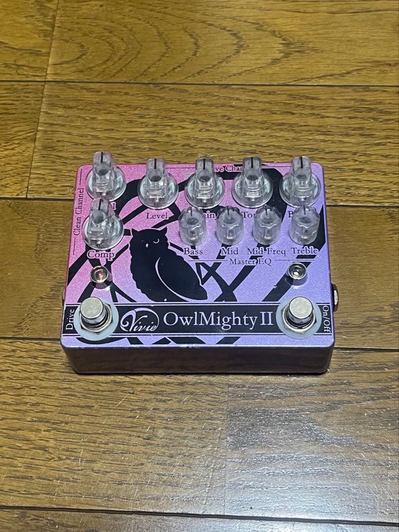 【生産終了品】 Vivie OwlMighty II ベース用プリアンプ