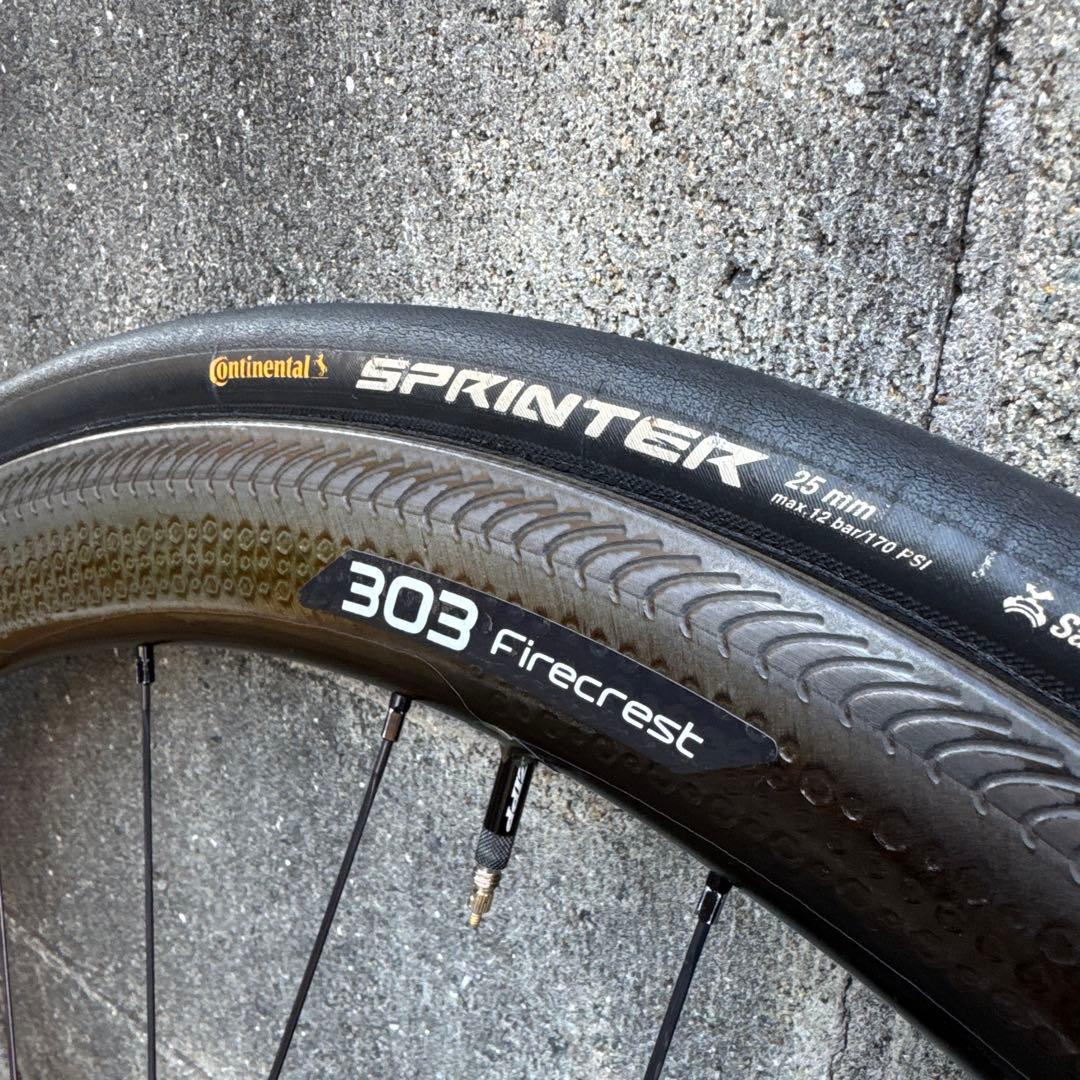 ZIPP303 Firecrest 旧ロゴ ジップ カーボンホイール