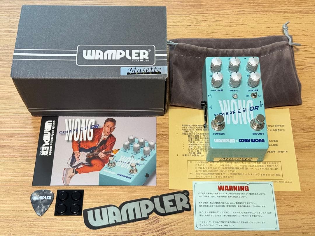 【極美品】Wampler Cory Wong Compressor